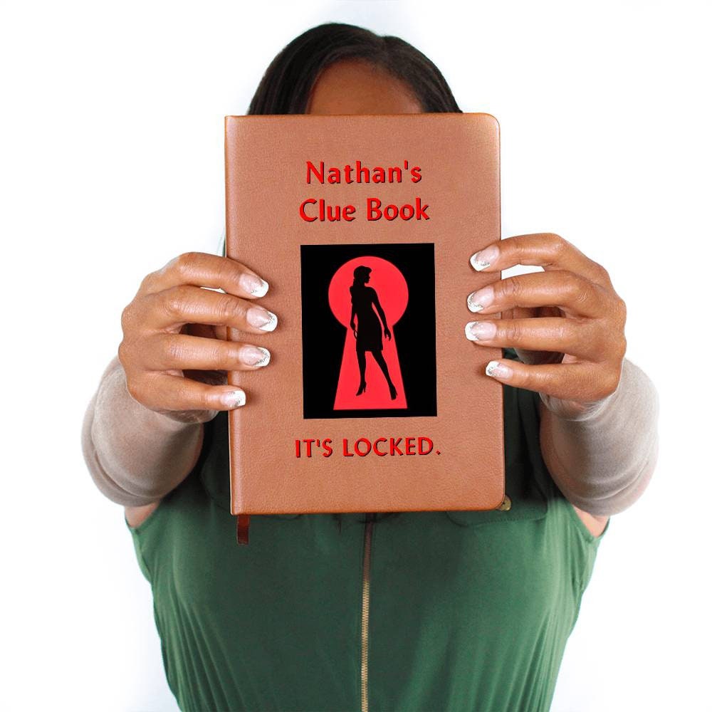 PERSONALIZED Nancy Drew Inspired Clue Book, Detective Clue Book Journal ...