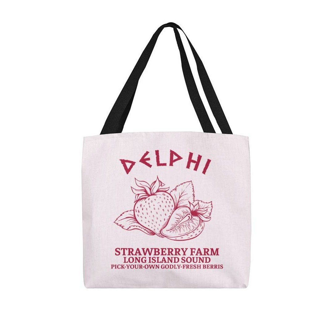 Delphi Strawberry Farm Classic Tote Bag, Percy Jackson Merch - Etsy