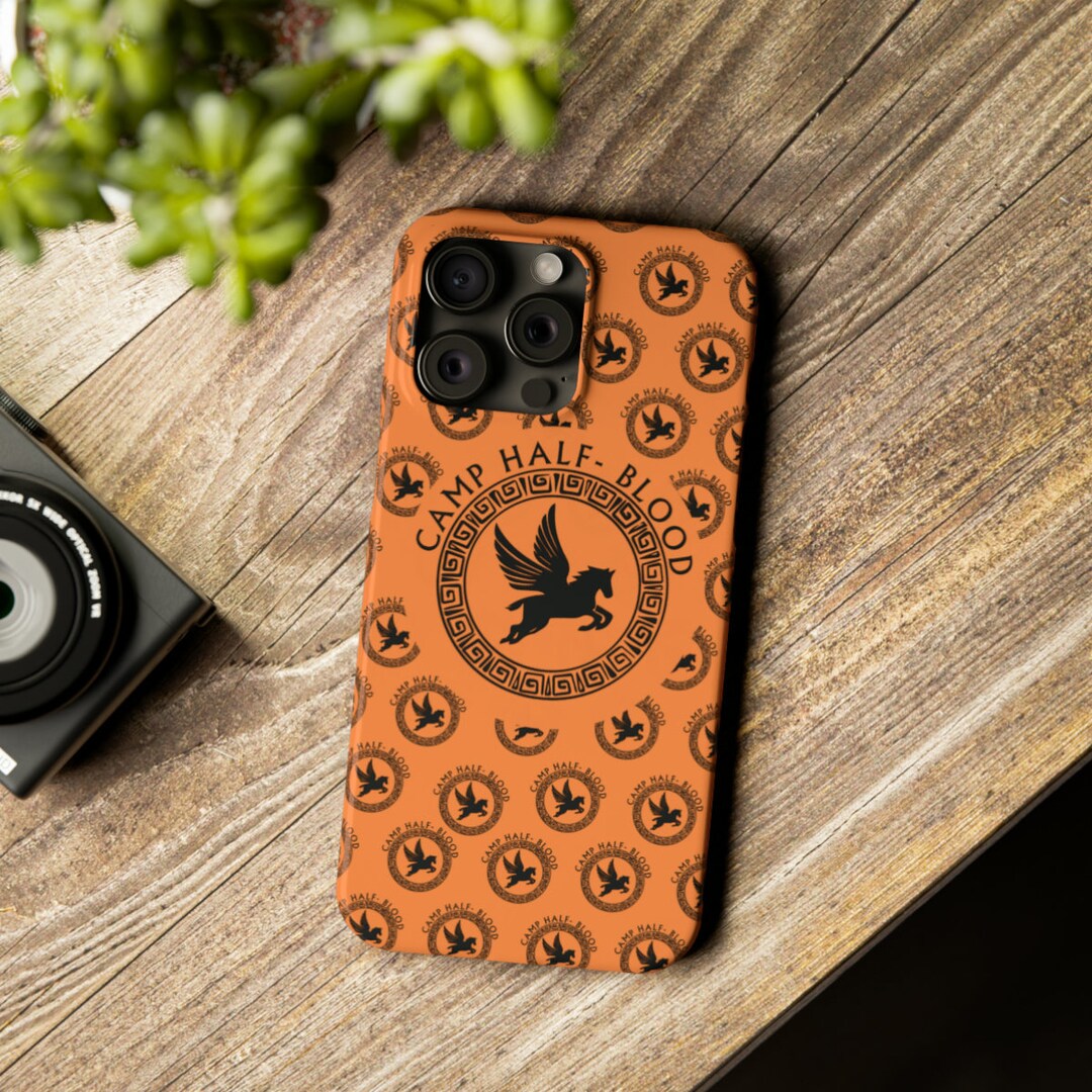 Camp Half Blood Phone Case, Percy Jackson Merch, Camp Half Blood Gift ...