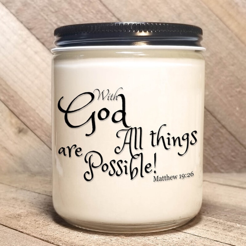 Bible Verse Candles - Etsy