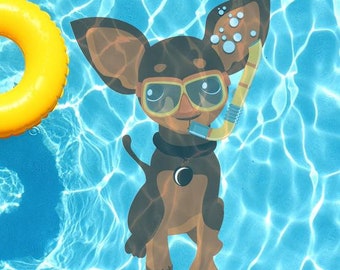 Underwater Pool Decals | Etsy