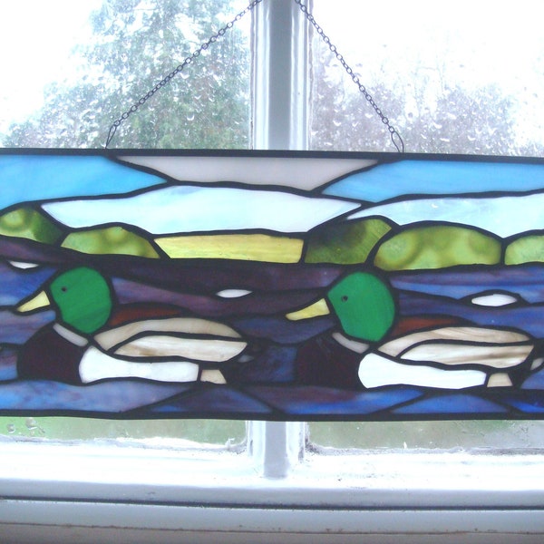 Stained Glass Duck - Etsy