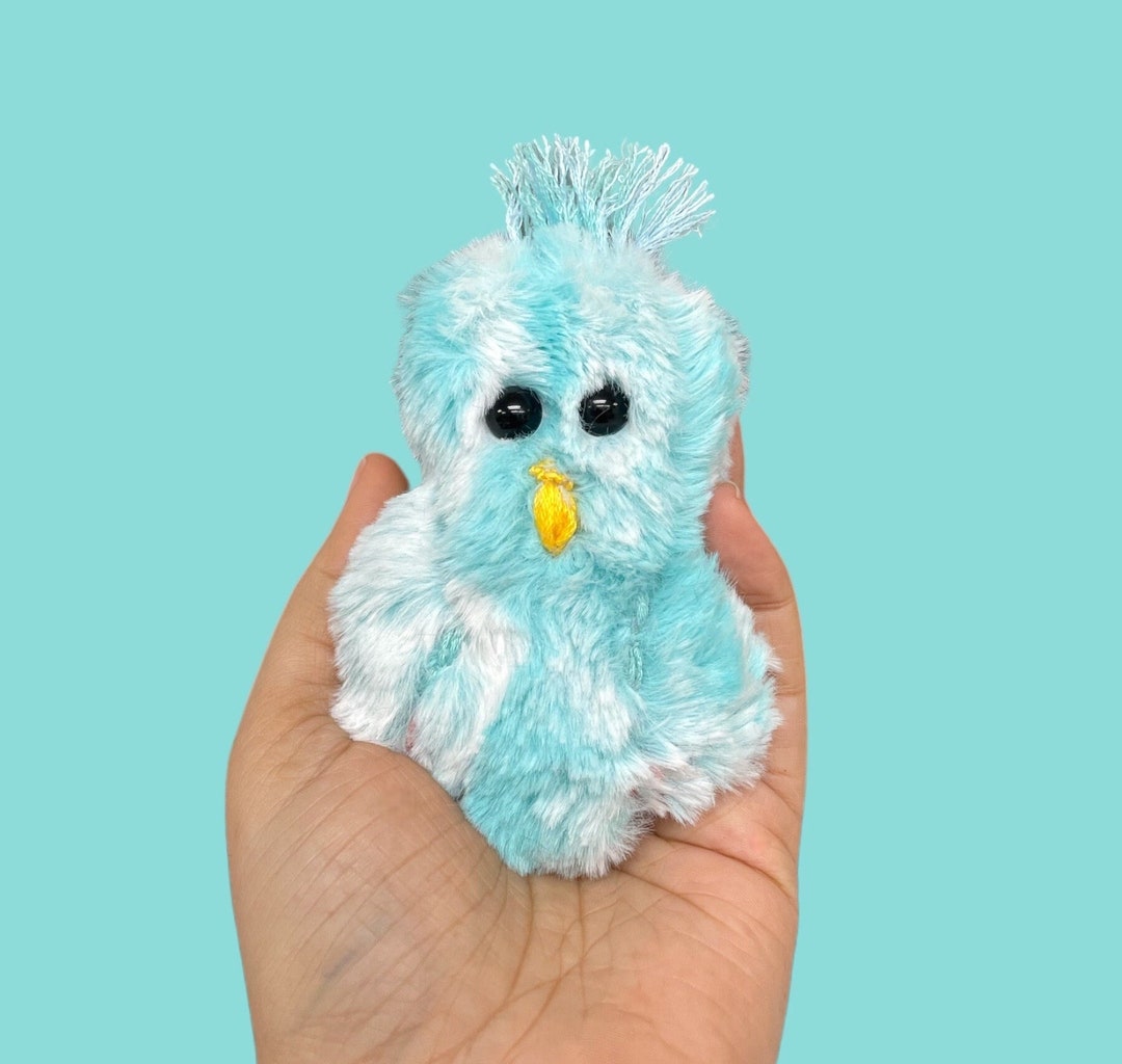 4 Fidget Bird Plush, Mini Fidget Plush, Sensory Fidget, Fidget Plush ...