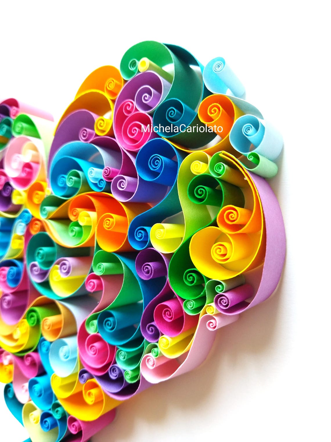 Sweet Sweet Love, Quilling Paper Art Design, Handmade Gift, Home Decor ...