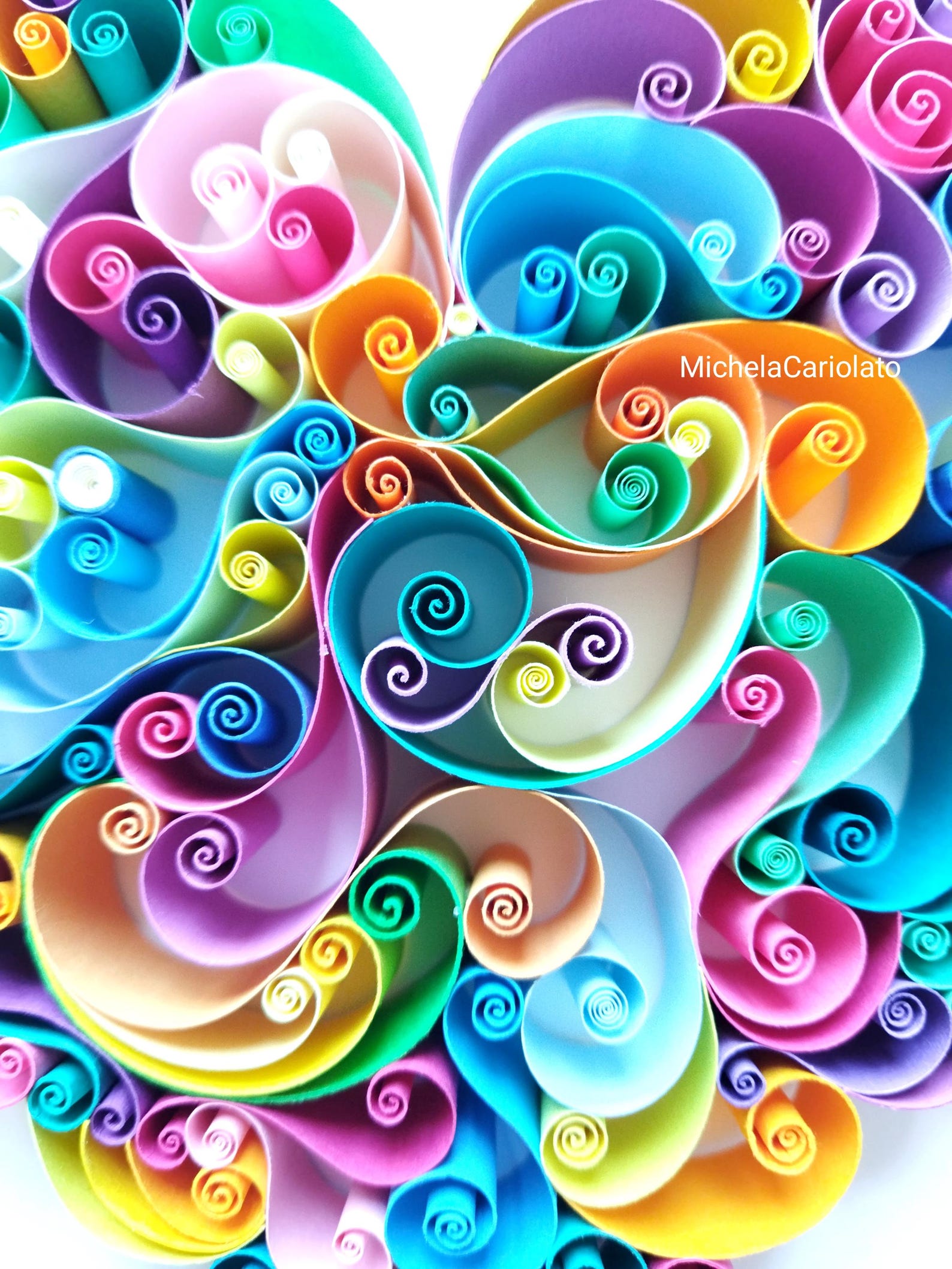 Sweet Sweet Love, Quilling Paper Art Design, Handmade Gift, Home Decor ...