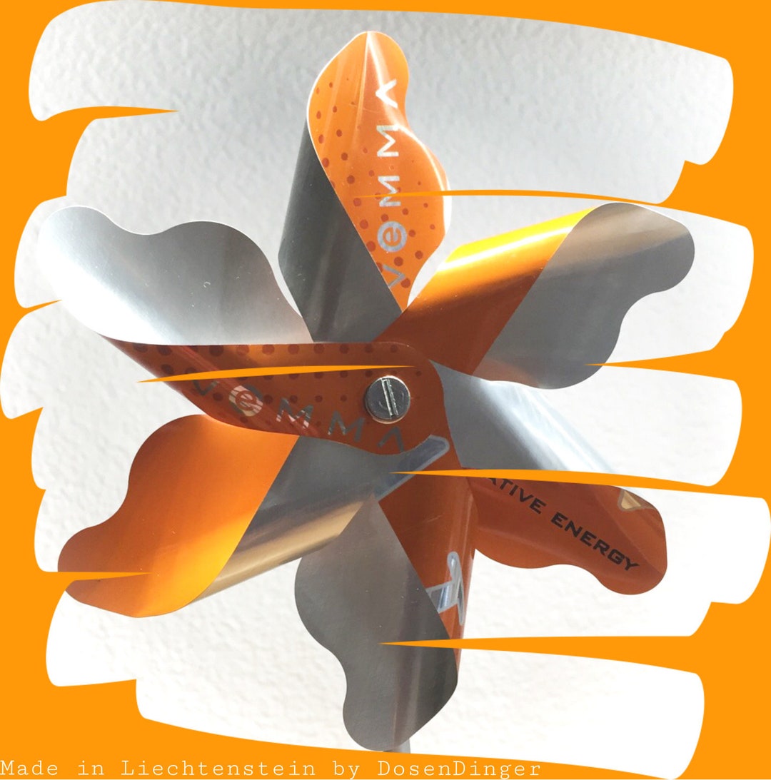Wind Turbine vemma Aluminium Edition Beverage Cans Upcycling - Etsy
