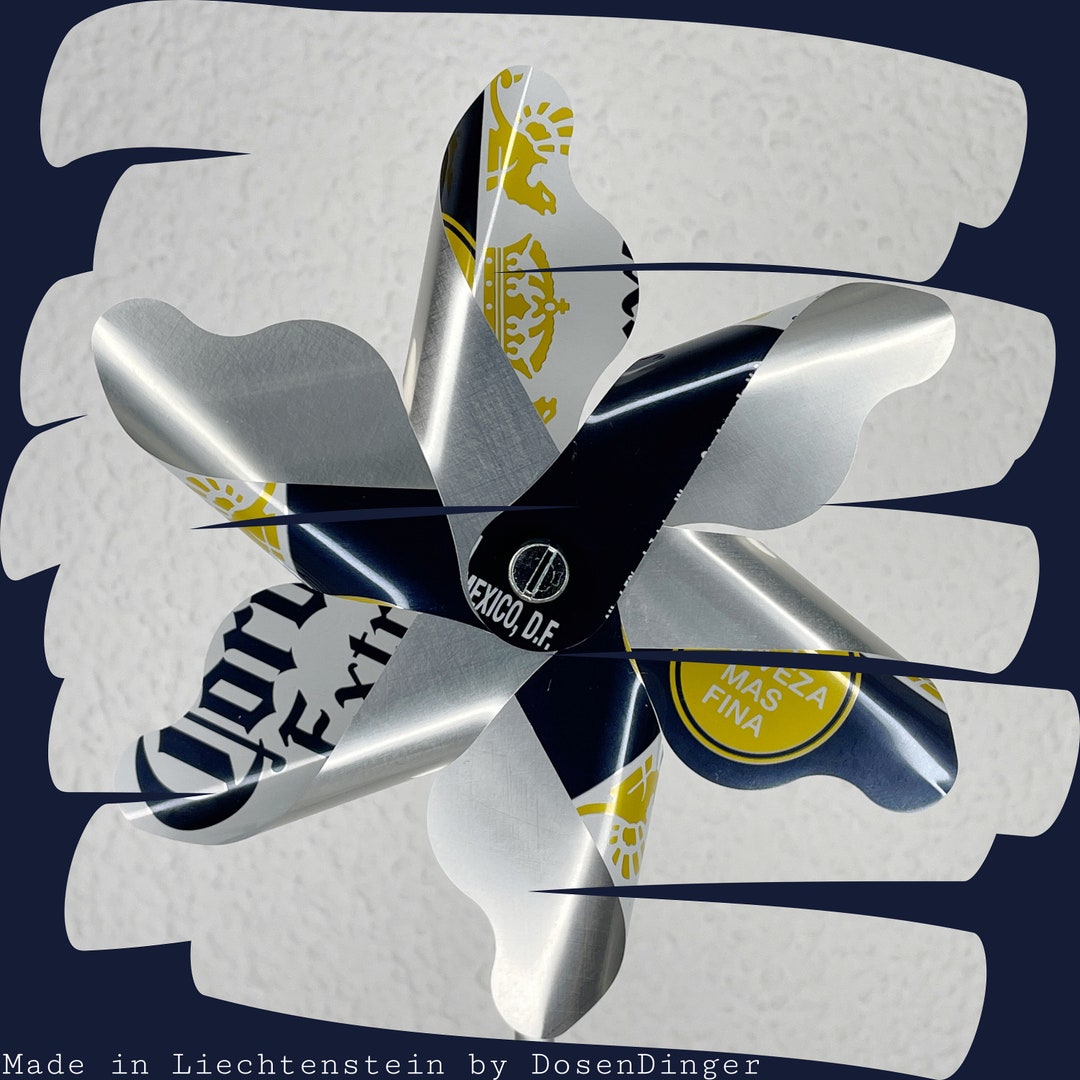 Pinwheel "corona Beer" - Aluminium Edition - Soda Can Upcycling - Etsy