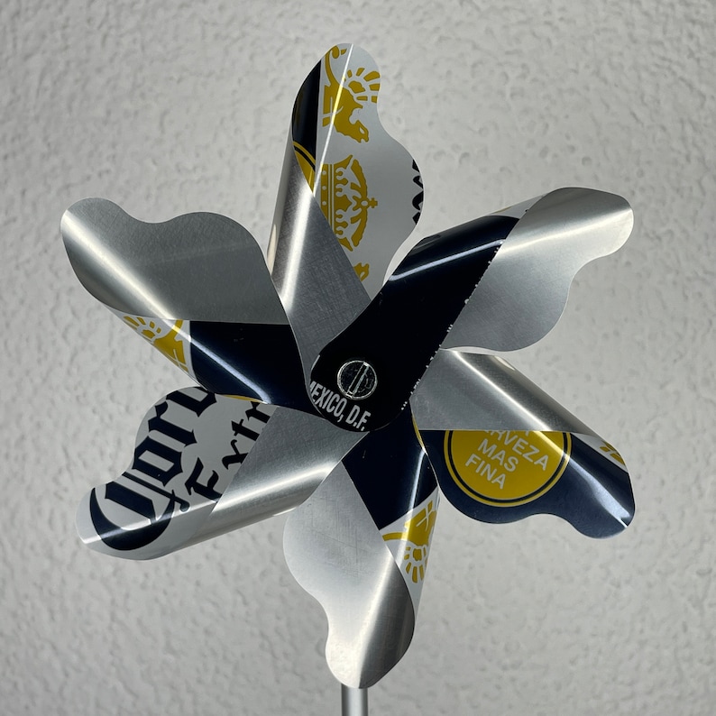 Pinwheel "corona Beer" - Aluminium Edition - Soda Can Upcycling - Etsy