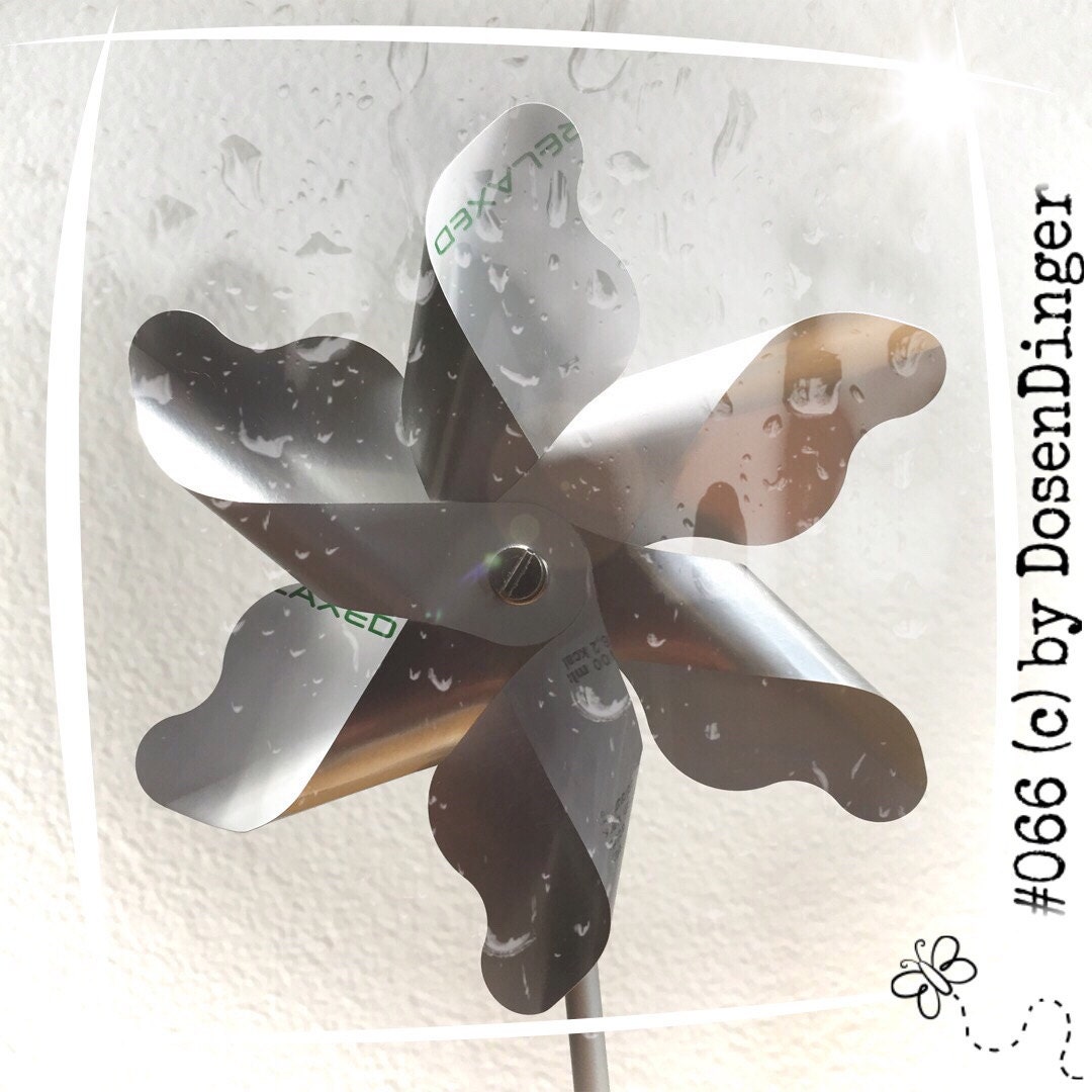 Pinwheel "2b" - Aluminium Edition - Soda Can Upcycling - Etsy