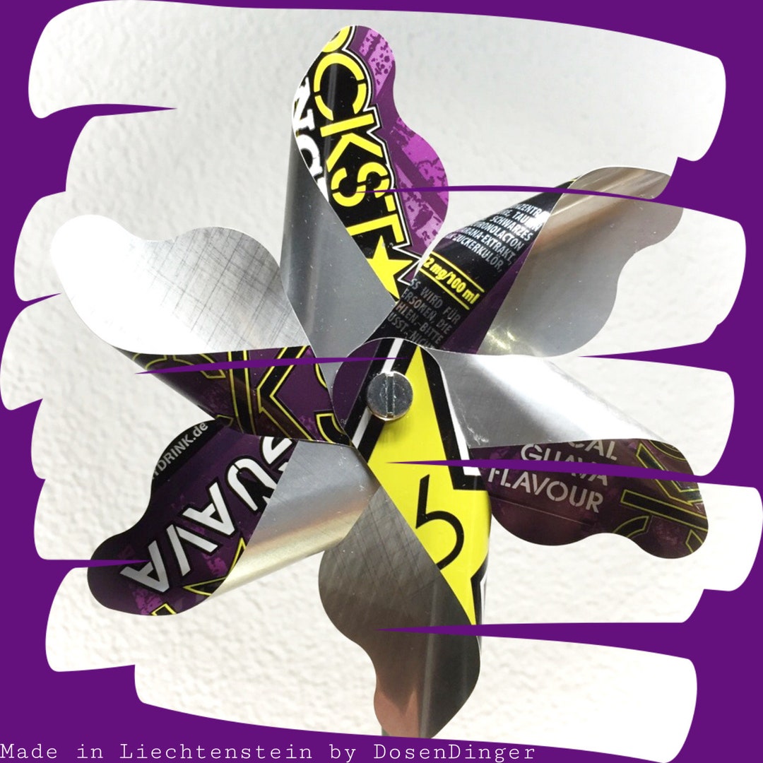 Wind Turbine rockstar Aluminium Edition Beverage Cans Upcycling - Etsy