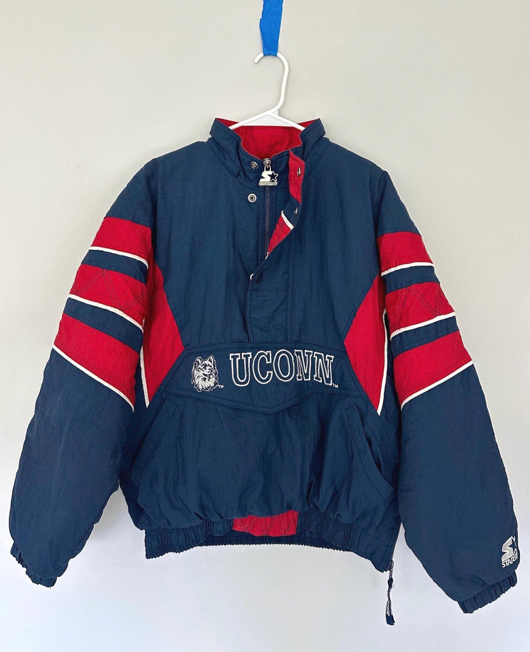 Uconn Starter Jacket Medium No Hood - Etsy