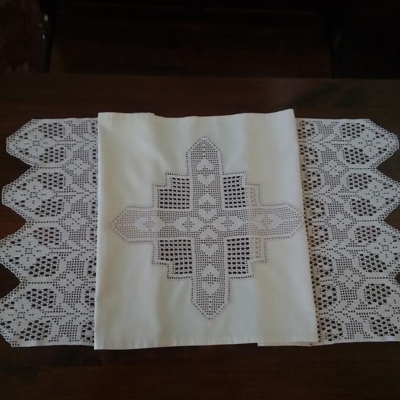 Altar Cloth Religious Lace Table Cloth Christian Table Runner | Etsy