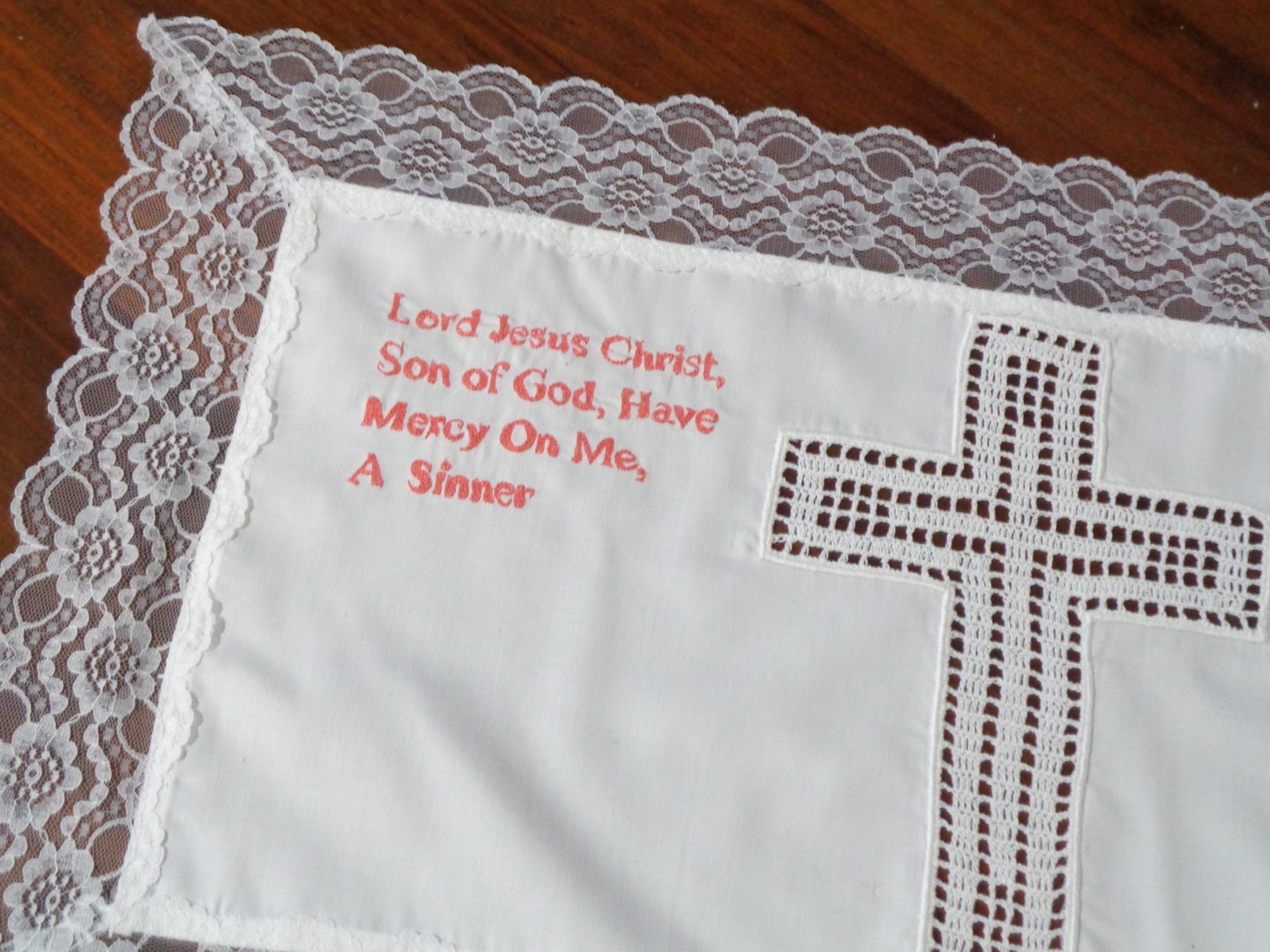 Small Altar Cloth Christian Table Runner Personalized - Etsy