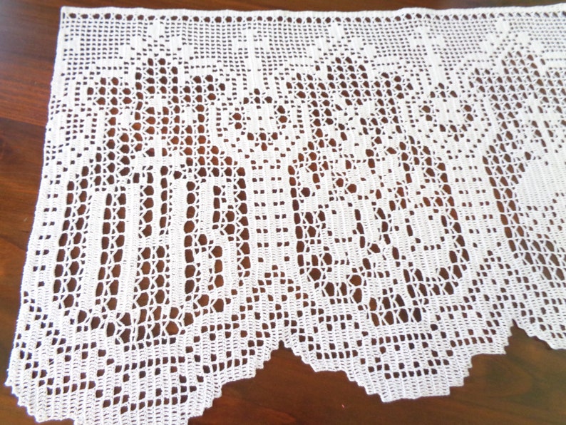 Sacred Heart of Jesus Religious Lace Trim Crochet Liturgical Church Alb ...