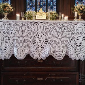 Religious Liturgical Lace Trim Altar Catholic Edging Vestment Alb ...