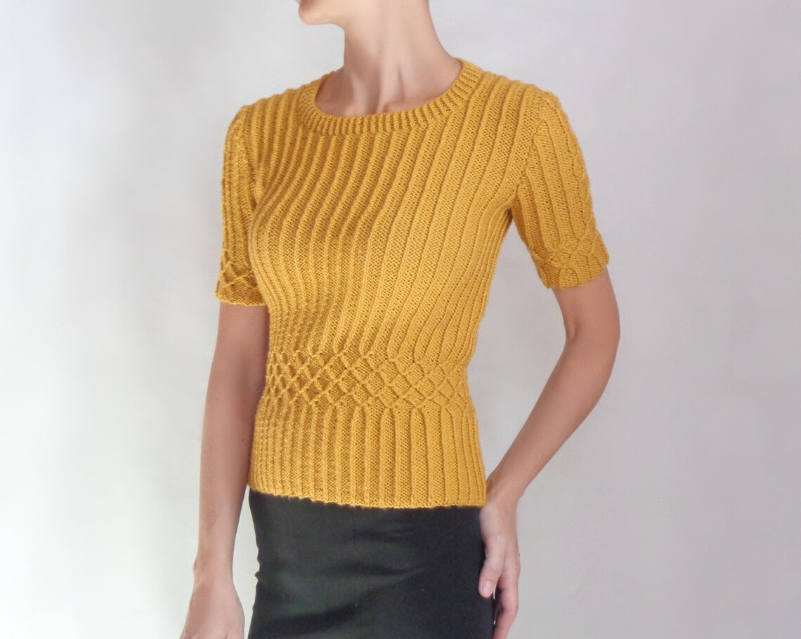 Bonnie and Clyde Smock Stitch Sweater Movie Knits Iconic - Etsy