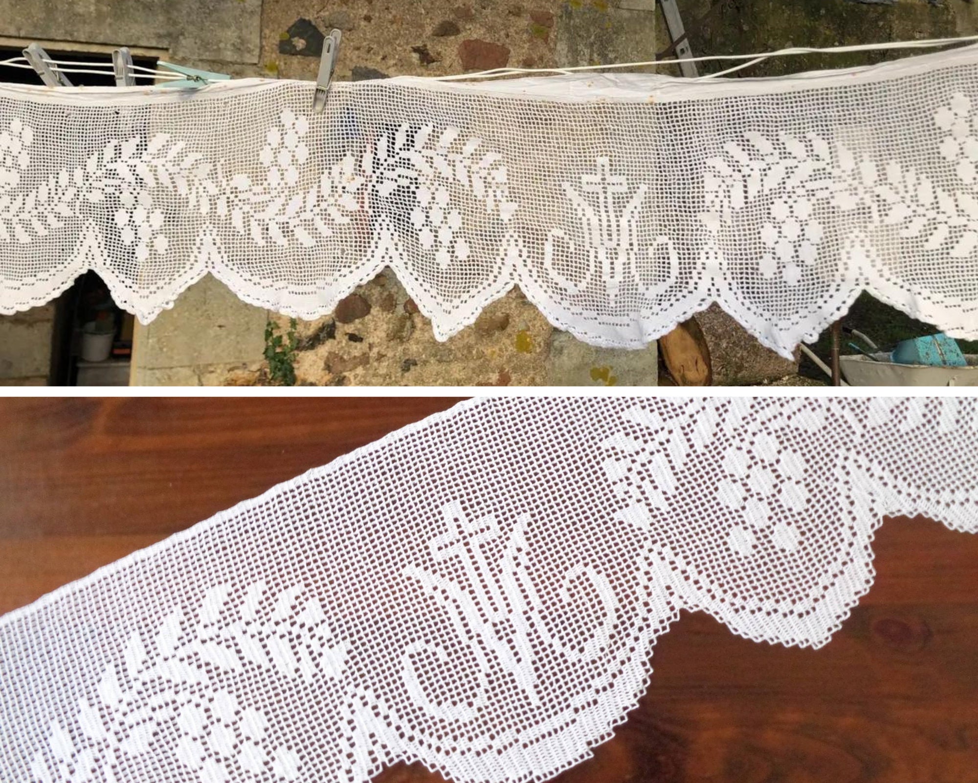 Mary Symbol Catholic Religious Lace by the Yard Antique Church Lace ...