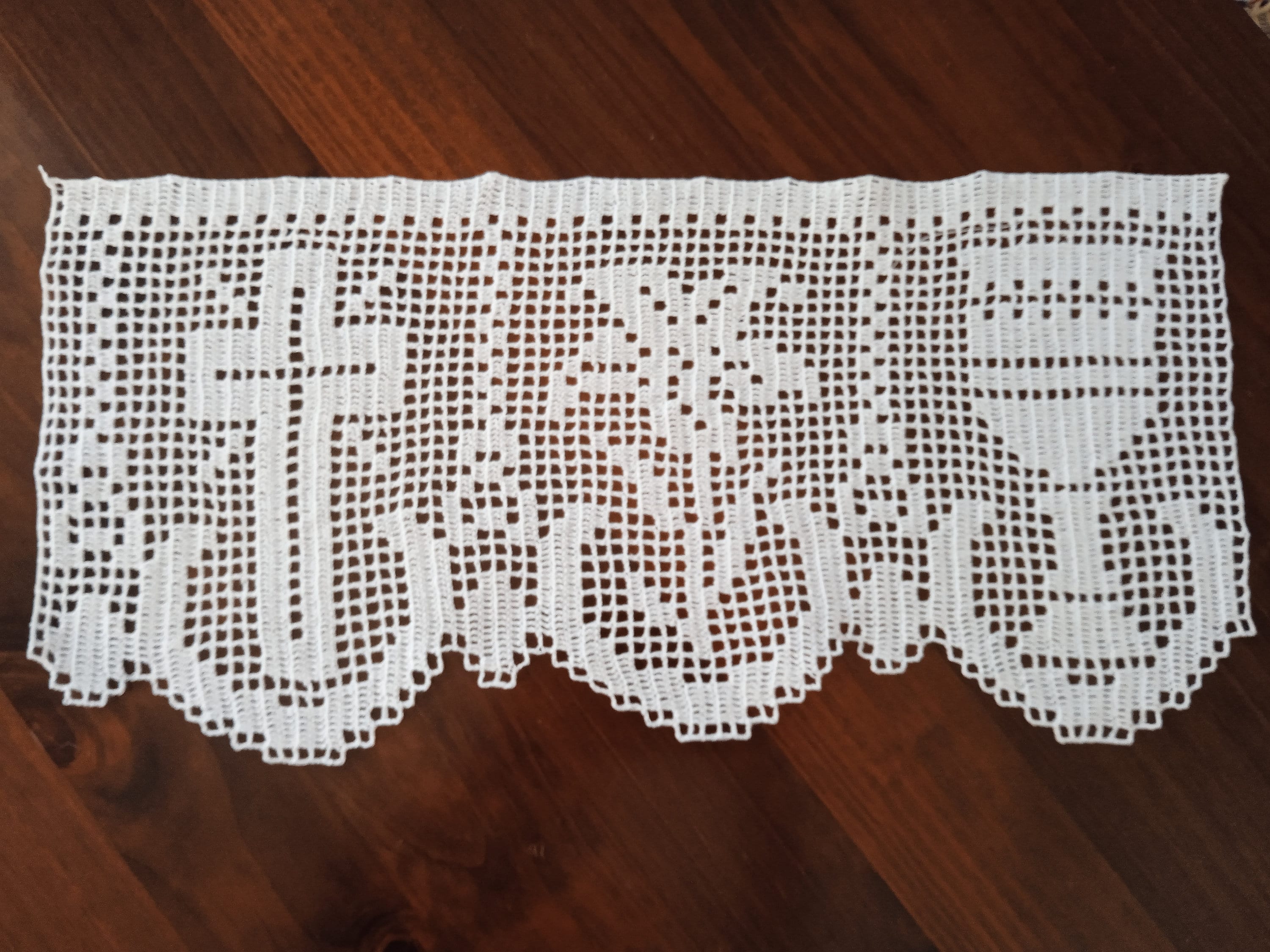Hand Crochet Altar Lace Trim: Religious Catholic Church Vestment, 10.6 ...