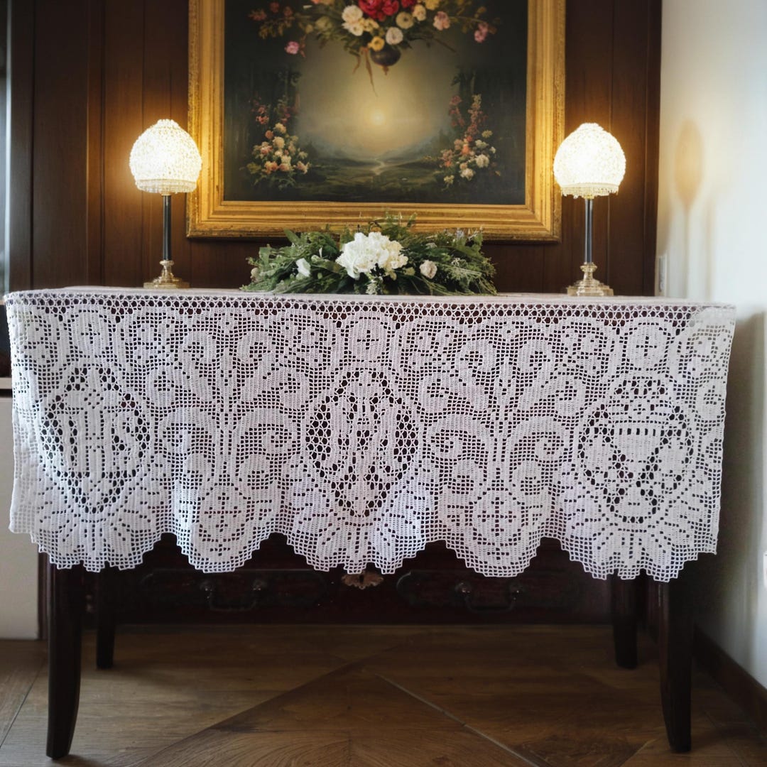 Religious Liturgical Lace Trim Altar Catholic Edging Vestment Alb ...