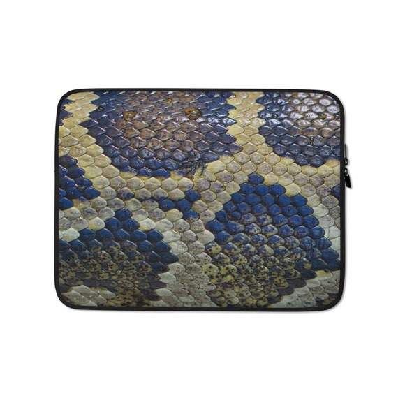 Snake Skin Laptop Sleeve / Reptile Laptop Case - Etsy