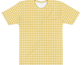 Yellow Check Shirt - Etsy