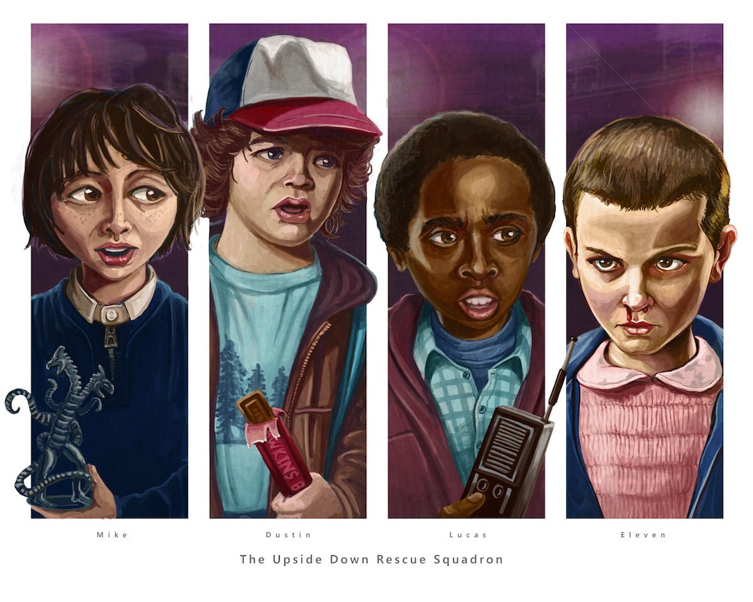 Stranger Things: the Upside Down Rescue Squad - Etsy