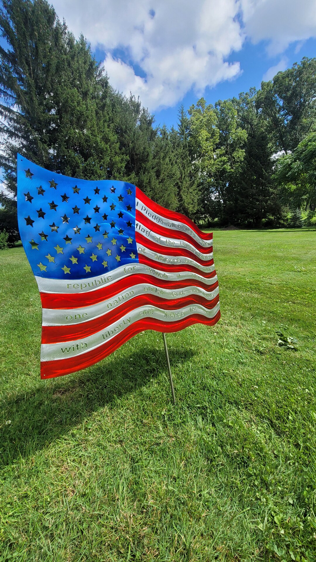 Metal Usa Flag - Etsy
