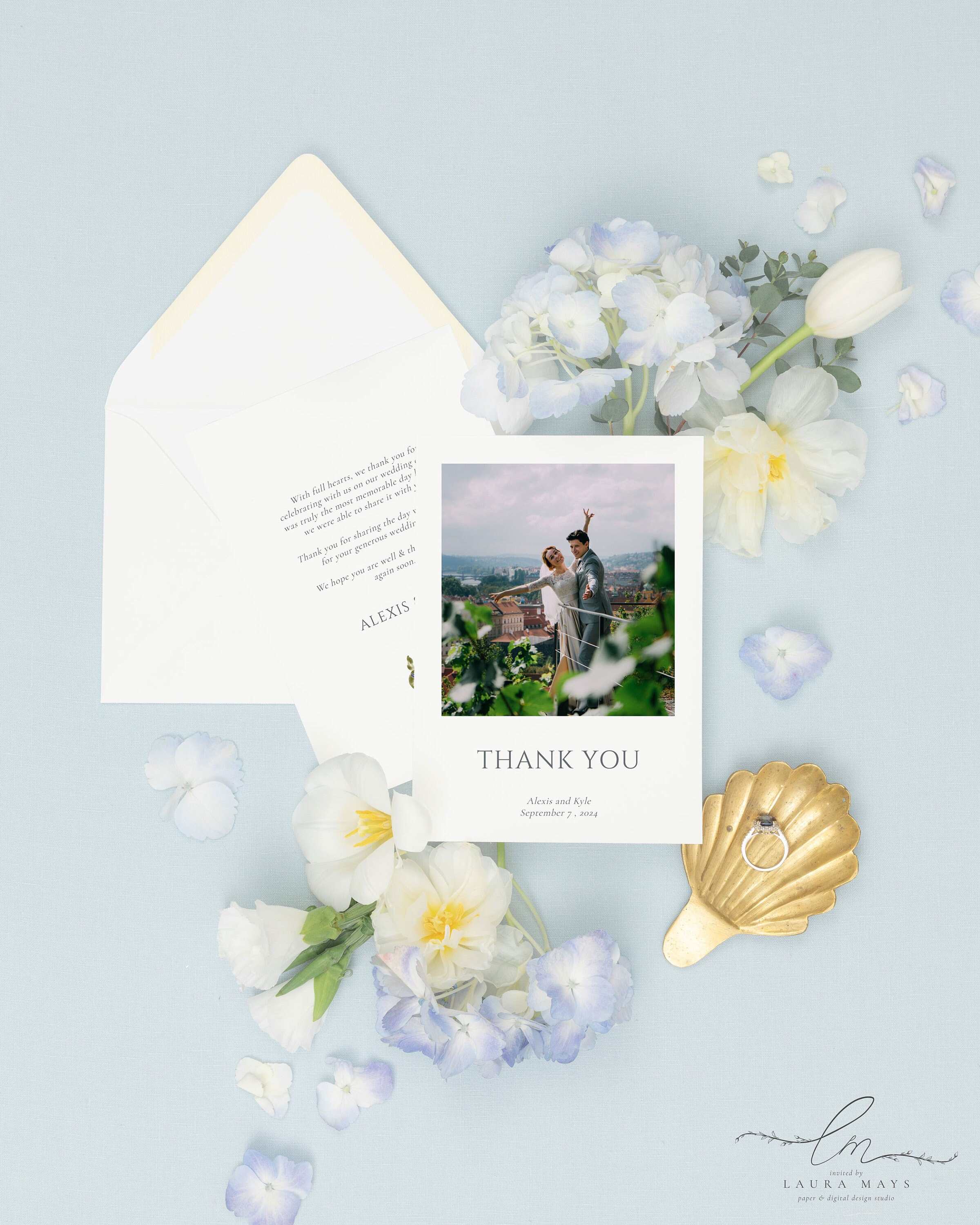 ALEXIS | Photo Thank You Cards, Printable Thank You Card Templates ...