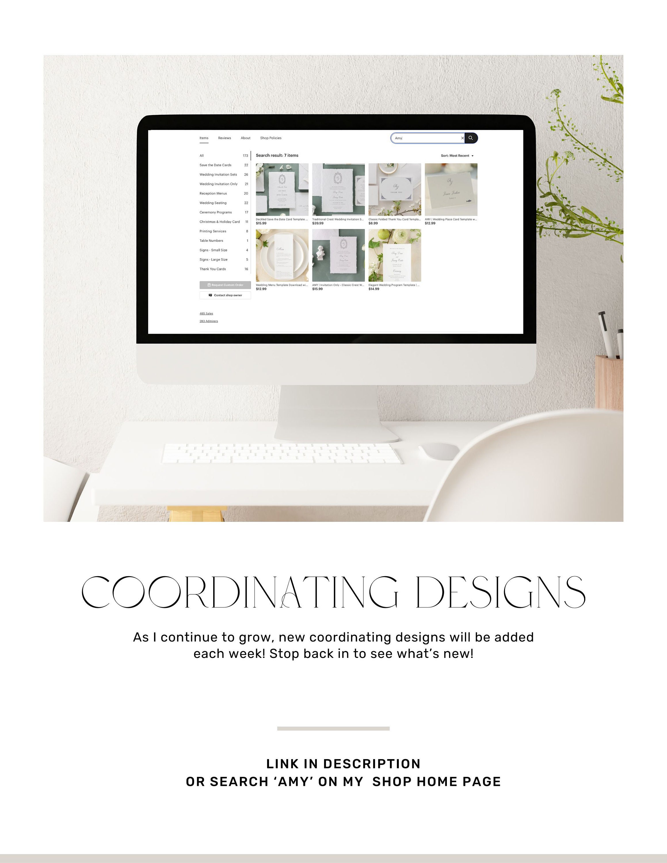 AMY | Invitation Only - Classic Crest Wedding Invitation Suite Template ...