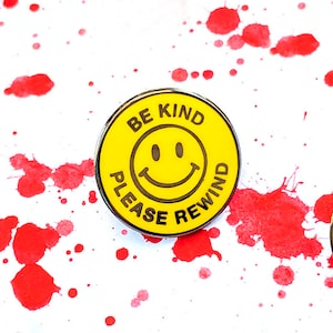 Be Kind Please Rewind VHS Sticker - Enamel Pin - Etsy