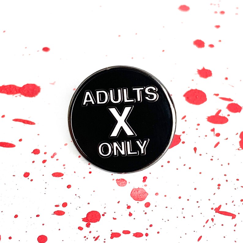 8pc VHS Sticker Enamel Pin Set - Etsy