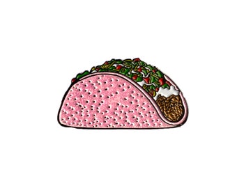 Taco Pin - Etsy
