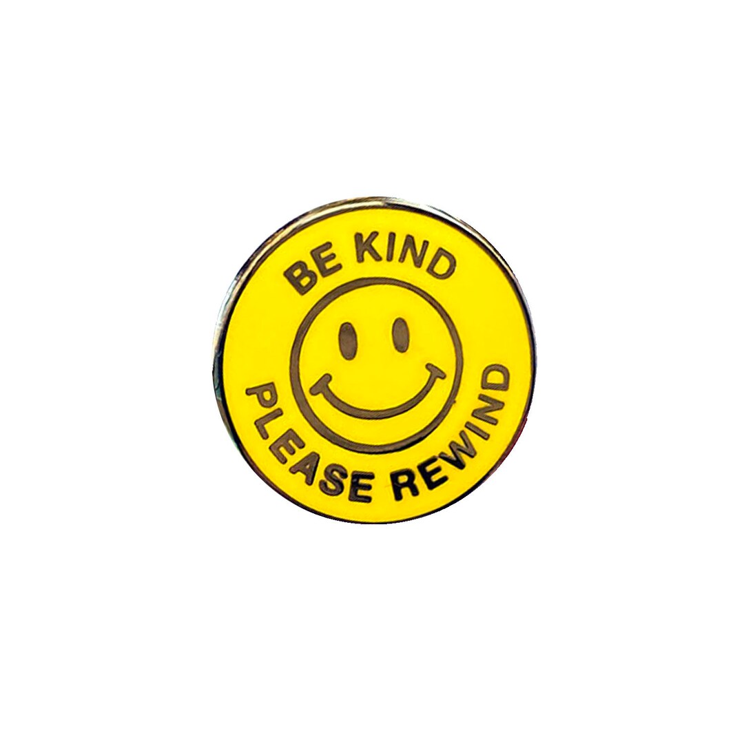 Be Kind Please Rewind VHS Sticker - Enamel Pin - Etsy