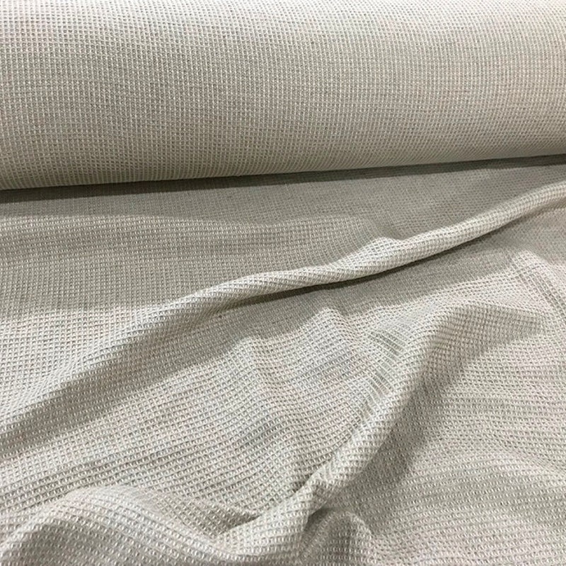 Waffle Linen Fabric - Etsy