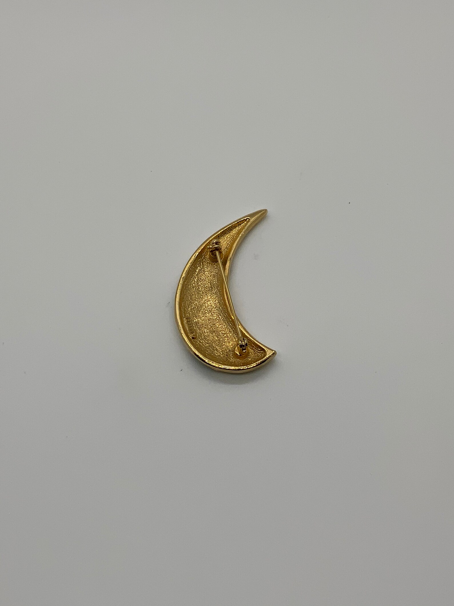 Moon Brooch, Vintage Enamel Brooch - Etsy UK
