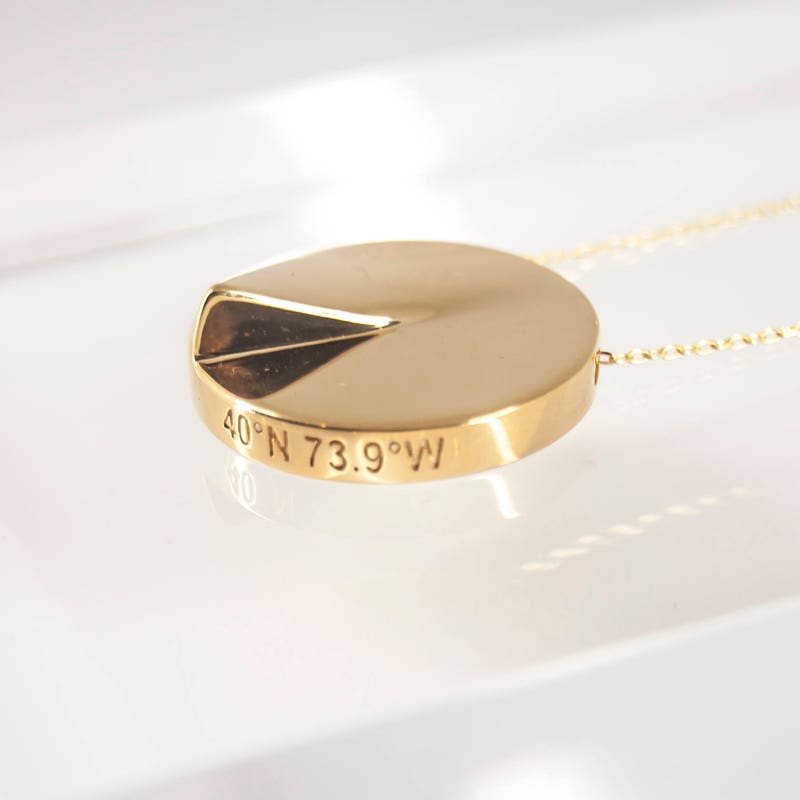 Coordinate Necklace - Etsy