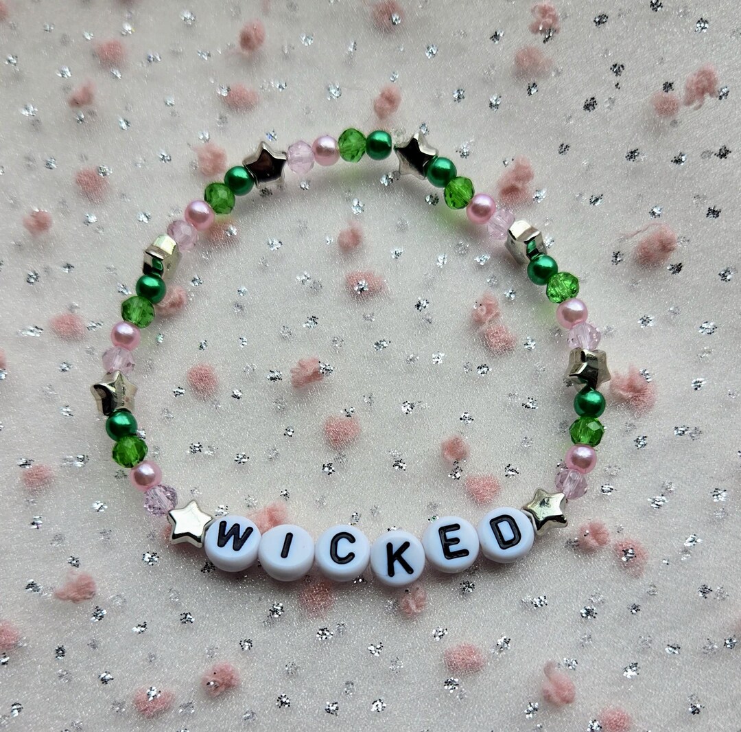 Wicked Inspired Friendship Bracelets, Witches, Magic, Beaded Bracelets ...