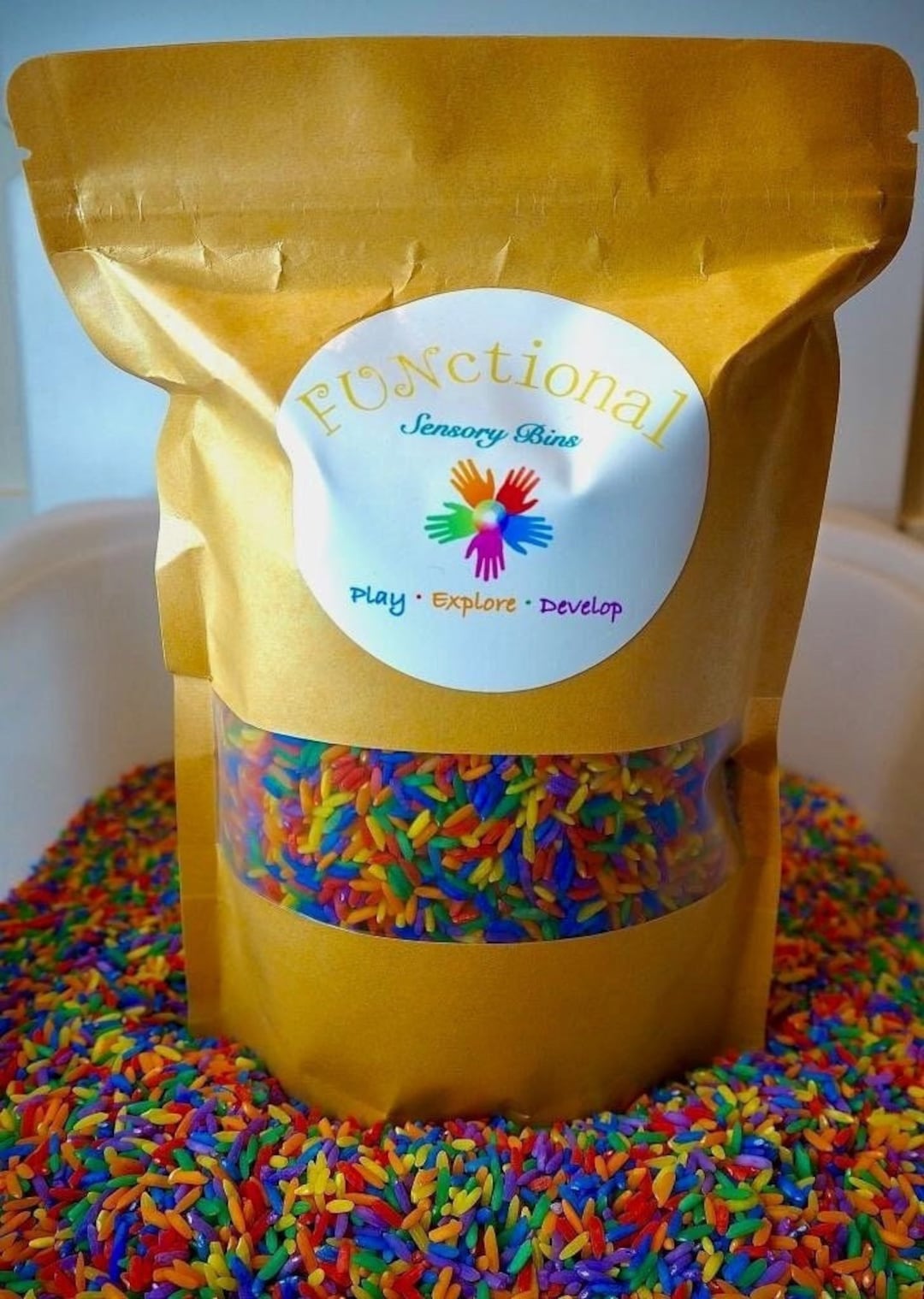 Functional Rainbow Rice Filler - Etsy
