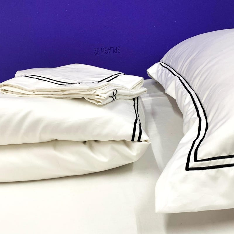 Double Embroidery Duvet - Etsy