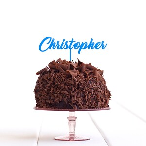 Custom Cake Topper Birthday Party Decoration Medium Size C Same Day ...
