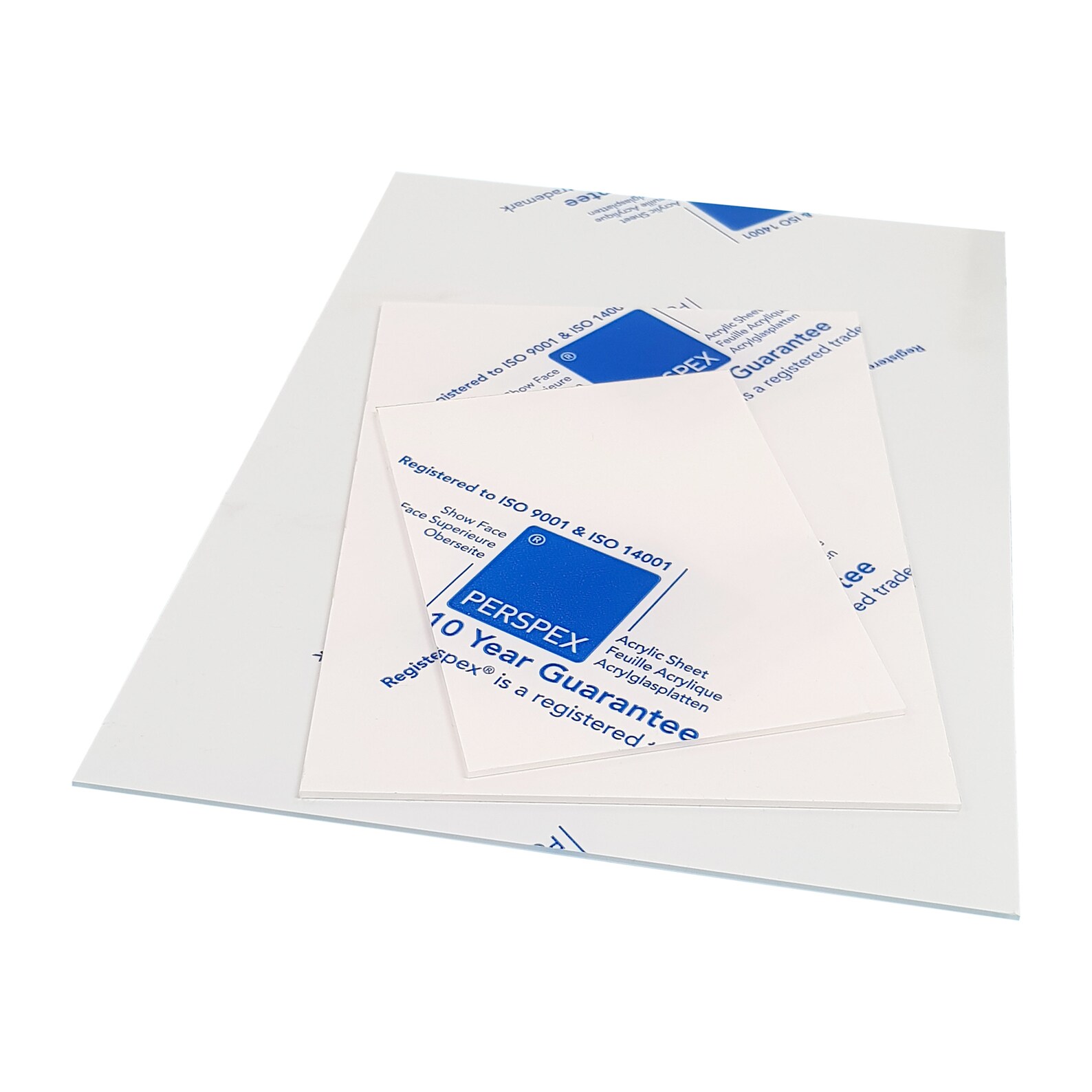 2mm Acrylic Sheets PERSPEX® High Quality Plastic Panels Made in UK Free ...