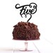 Five 5 Cake Topper Fifth 5th Birthday Party Anniversary - Etsy