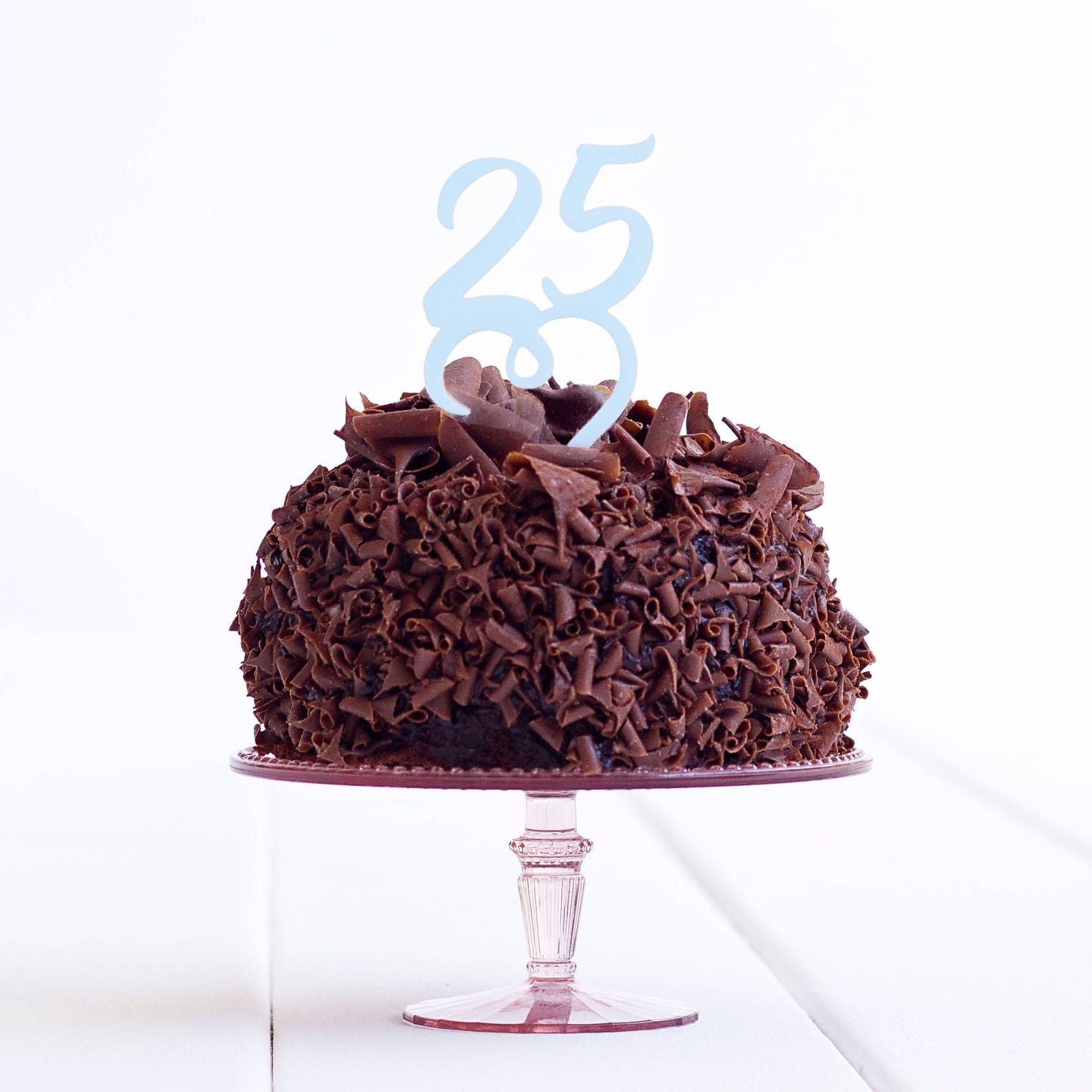 25 Cake Topper 25th Cake Topper 25 Birthday Party Cake | Etsy