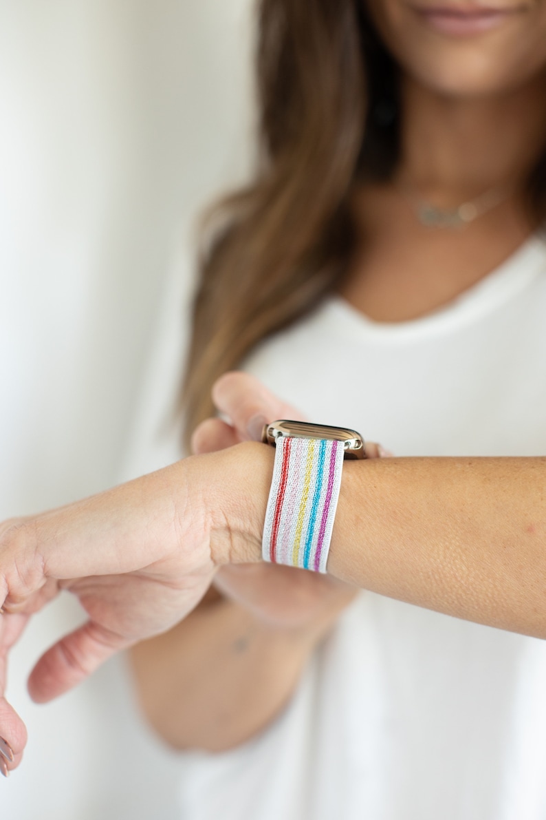 Apple Watch Elastic Band Stretch Apple Band 38mm/40mm | Etsy