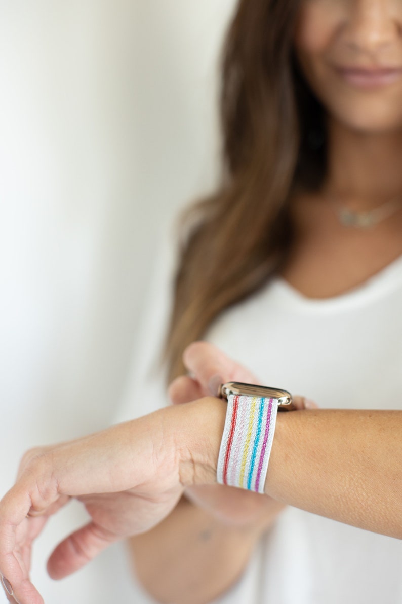 Apple Watch Elastic Band Stretch Apple Band 38mm/40mm | Etsy