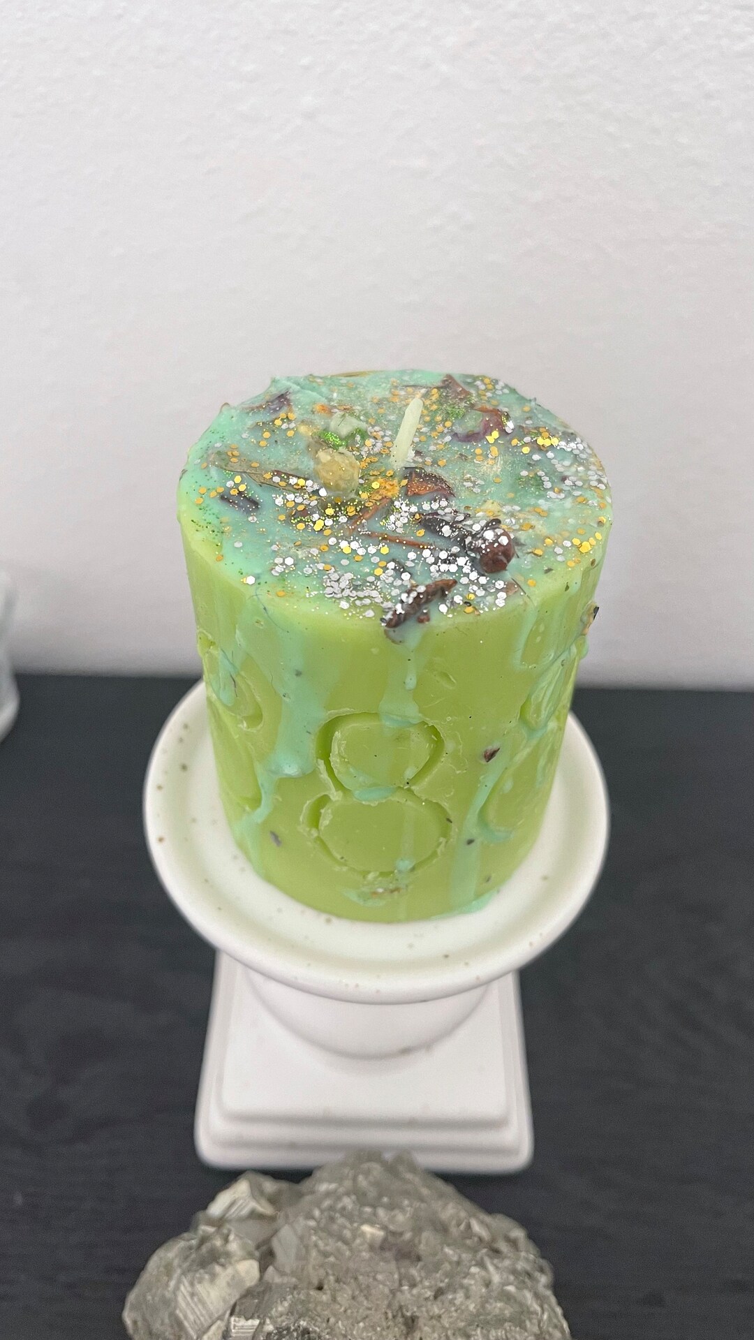 888 Prosperity & Abundance Hand Carved Pillar Candle | Magick | Ritual ...