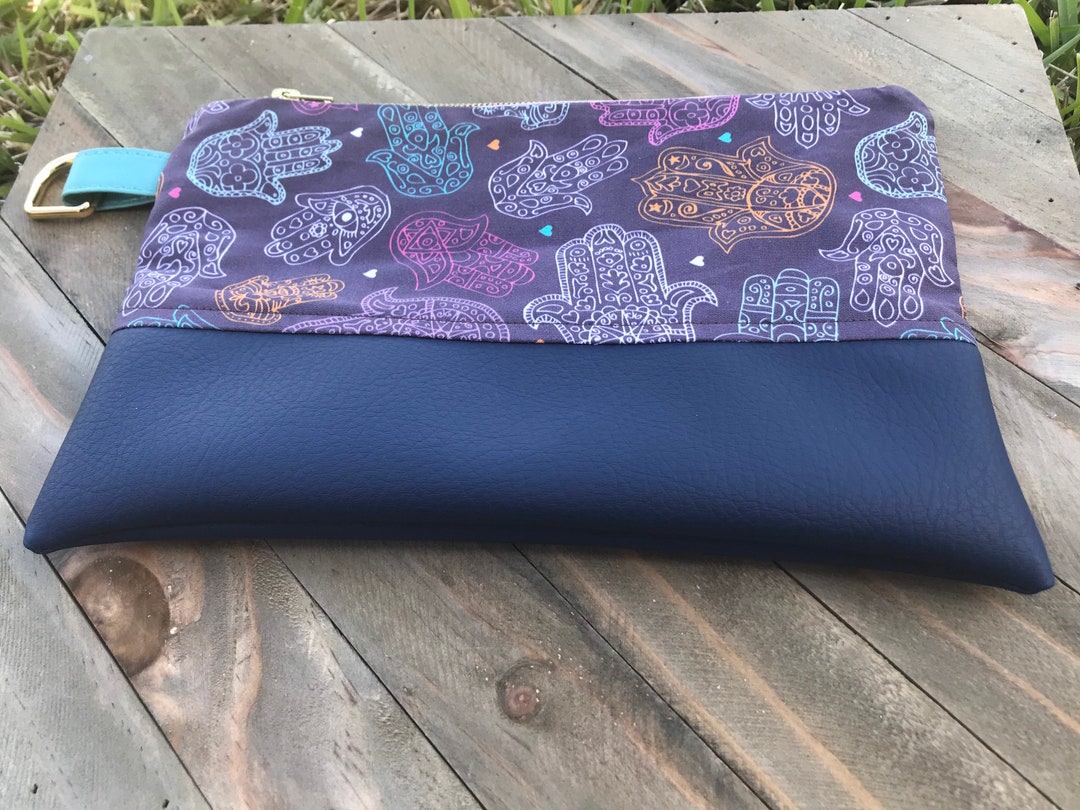 Hamsa Hand Clutch Bag | Wealth Bags | Spiritual Handbags - Etsy