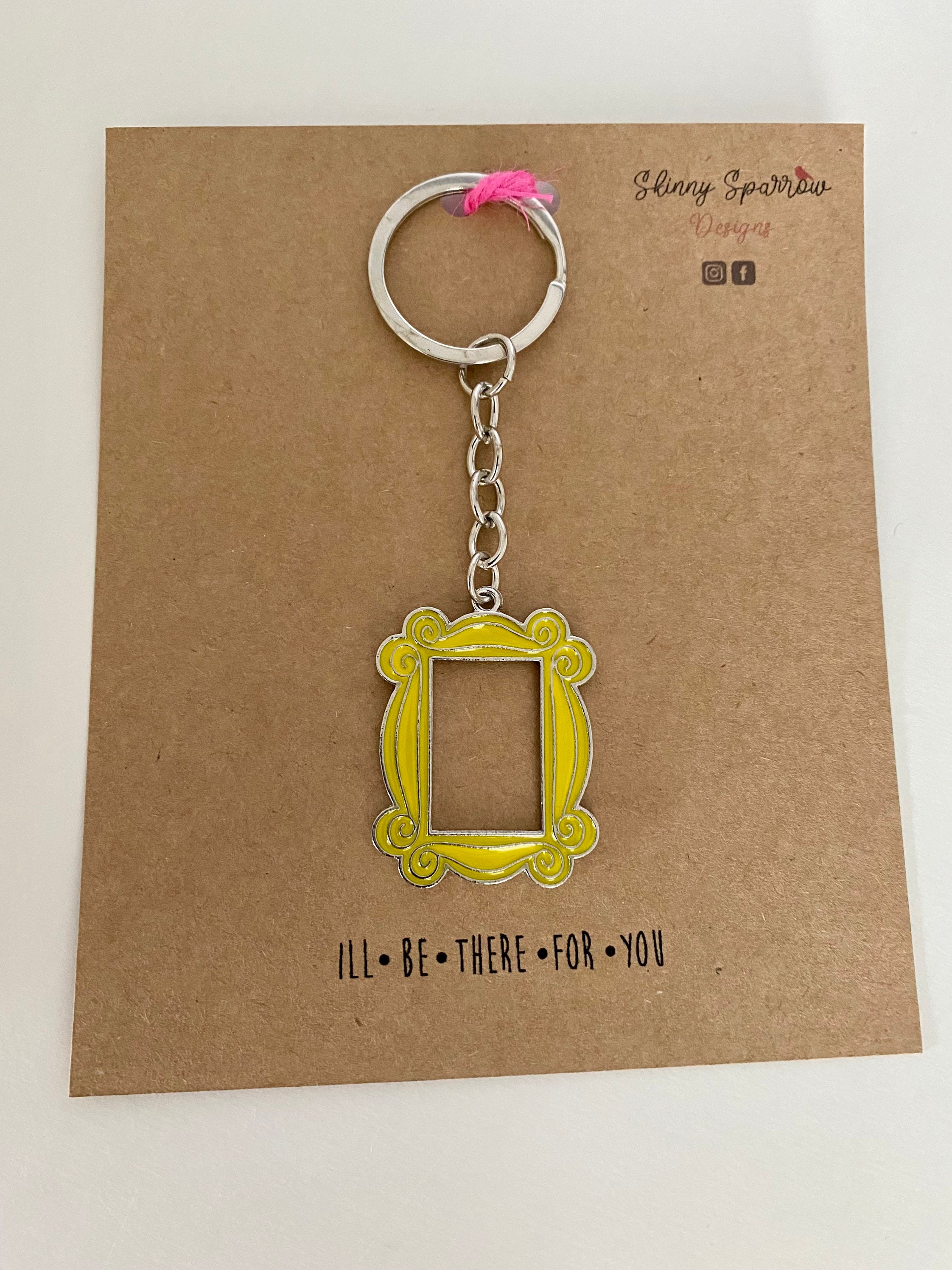 Friends the TV Show Door Frame Metal Keyring/keychain. Collector, Car ...