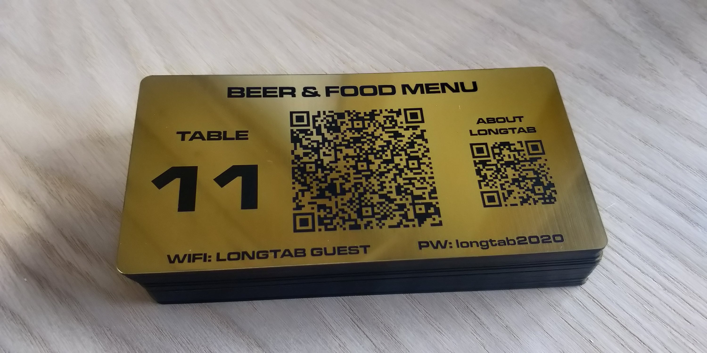 Personalised Plaque With QR Code Laser Engraved 150mm X 75mm - Etsy UK