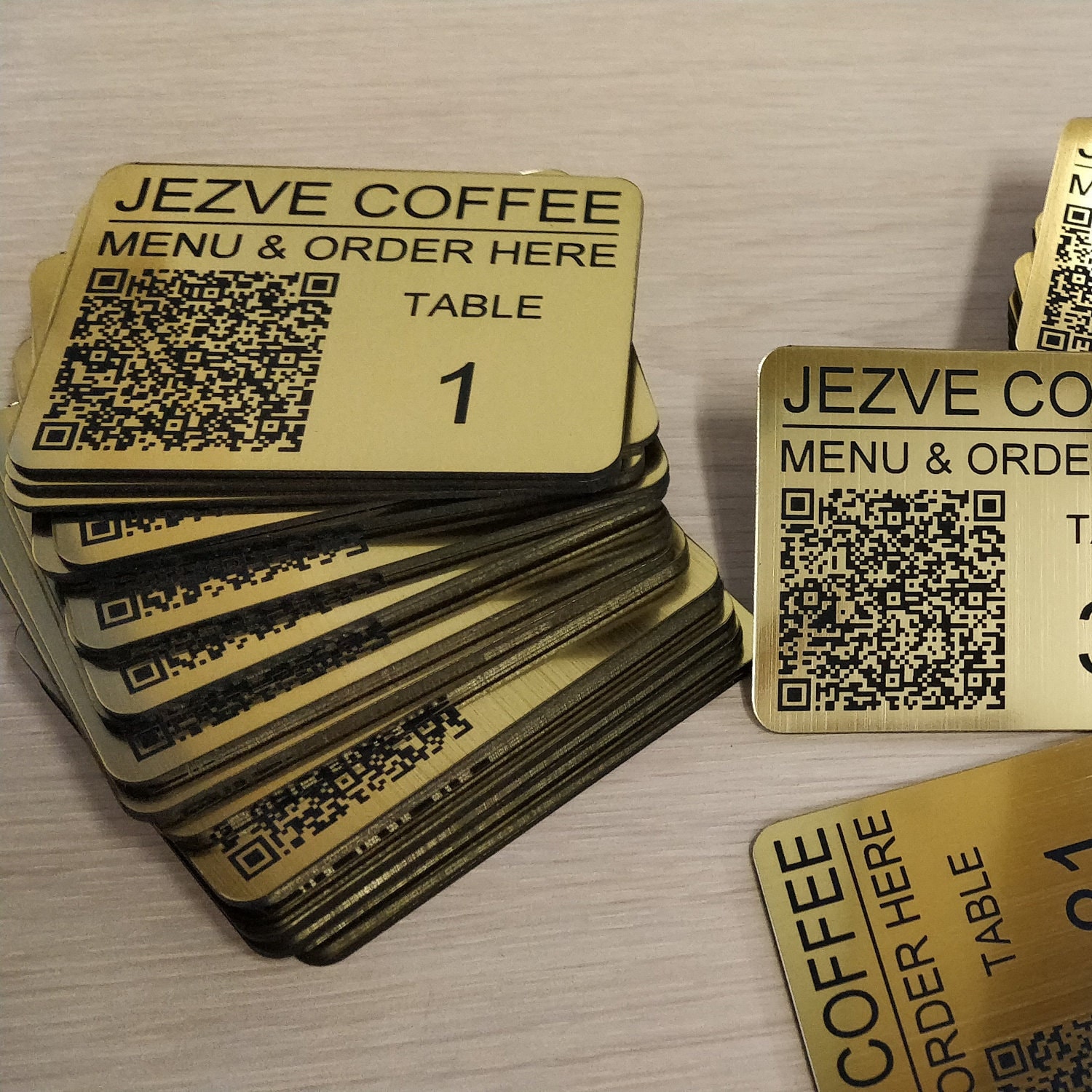 Custom Laser Engraved QR Code Tag: 40x60mm Plastic Disc - Etsy